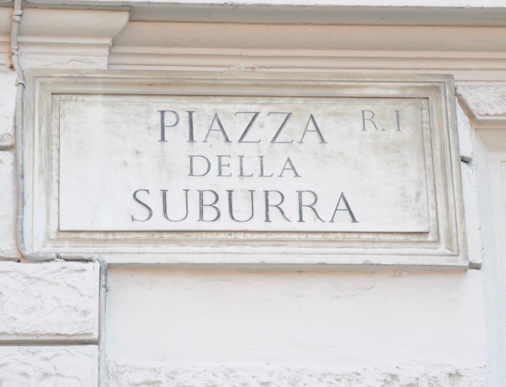 Red light district van het oude Rome